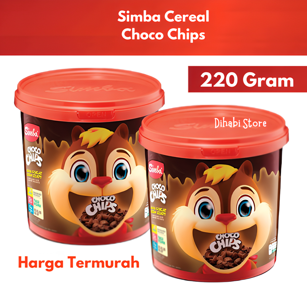 Jual Simba Cereal Choco Chips 220 Gram Choco Crunch Jar | Shopee Indonesia
