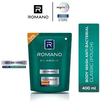 Jual Body wash Romano classic 400ml | sabun mandi | sabun parfum cowok ...