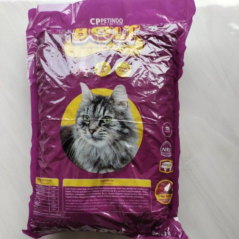 Jual BOLT UNGU - makanan kucing rasa TUNA 800g | Shopee Indonesia