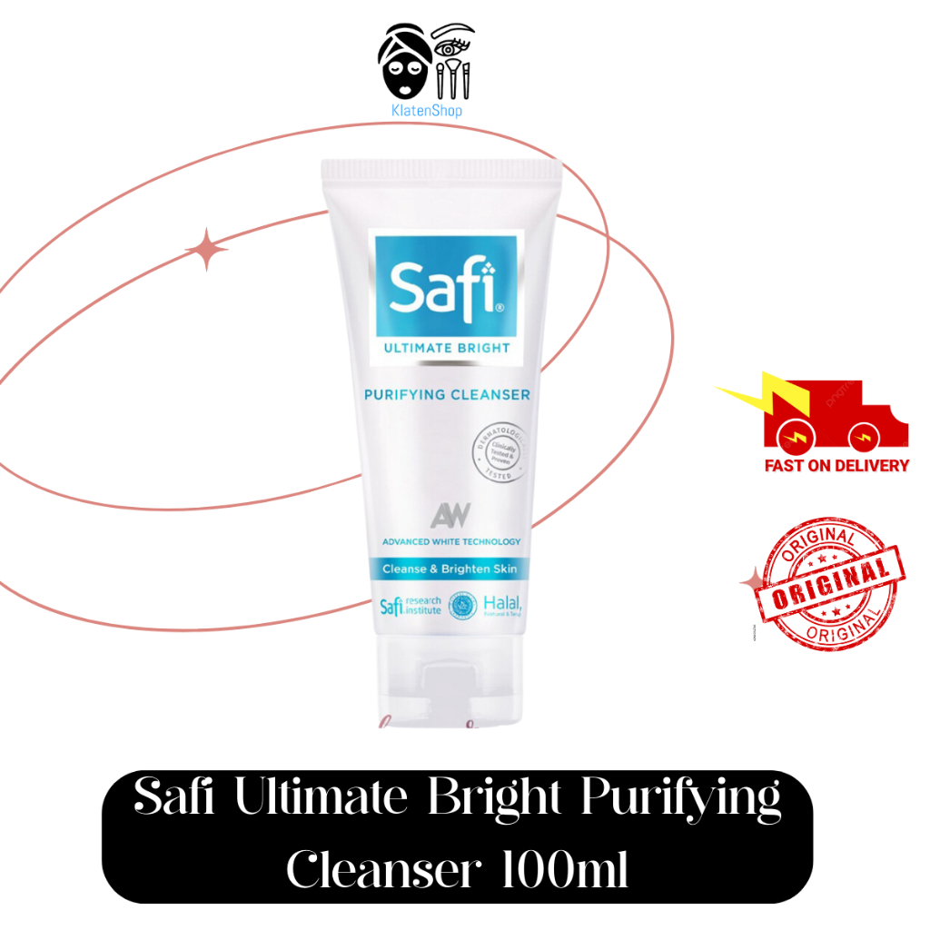 Jual Safi Ultimate Bright Purifying Cleanser 100ml | Shopee Indonesia