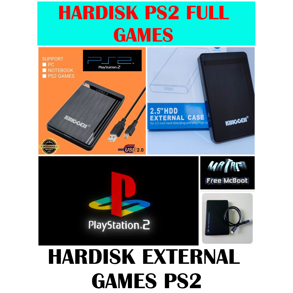 Jual Hardisk PS 2 /Hardisk External Ps2 250gb | Shopee Indonesia
