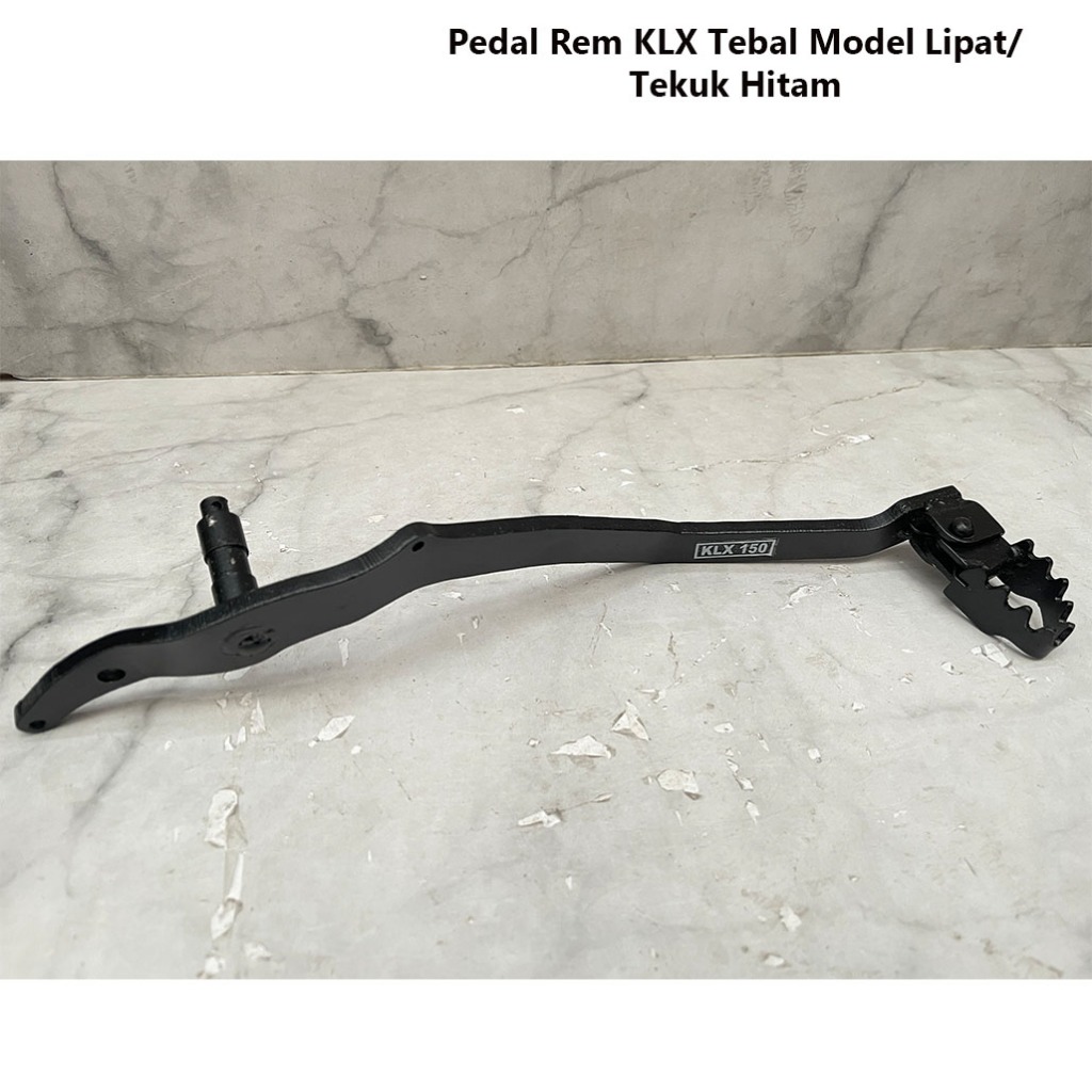 Jual Pedal Rem Tuas Rem KLX 150 D Tracker Besi Tebal Model Lipat Tekuk ...