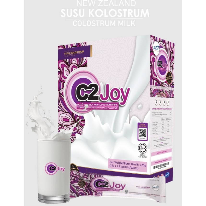 Jual C2JOY SUSU KOLOSTRUM C2 JOY TERAPI STROKE TBC SUSU ALERGI | Shopee Indonesia