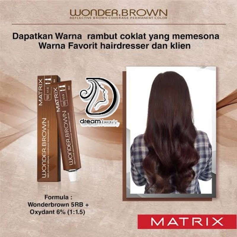 Jual Matrix Wonder Brown Cat rambut | Shopee Indonesia
