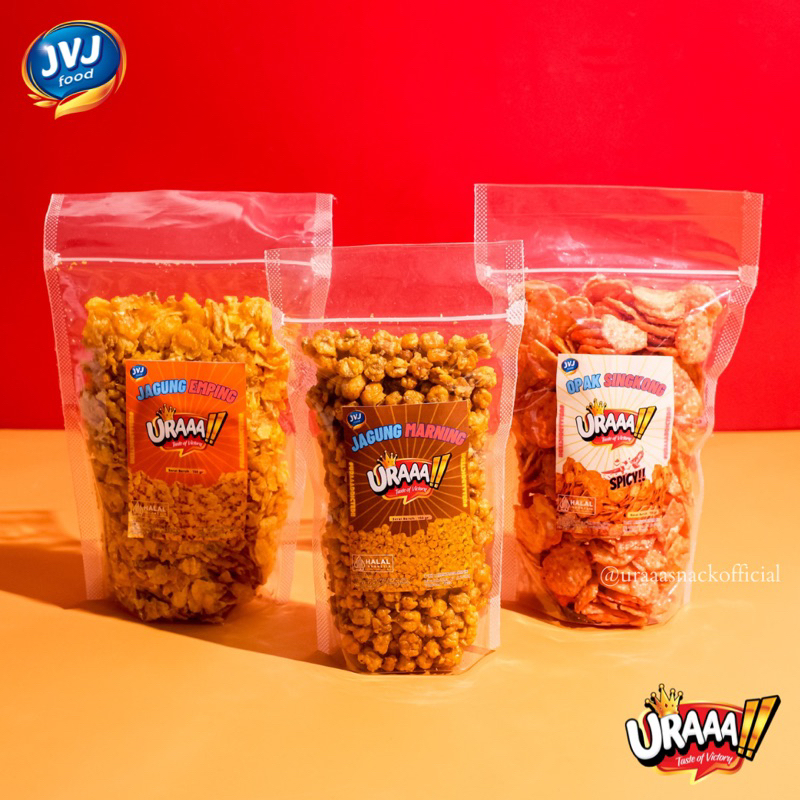 Jual BUNDLE GET 3 PACKAGES 150 GRAM URAAA!! JAGUNG MARNING, OPAK ...
