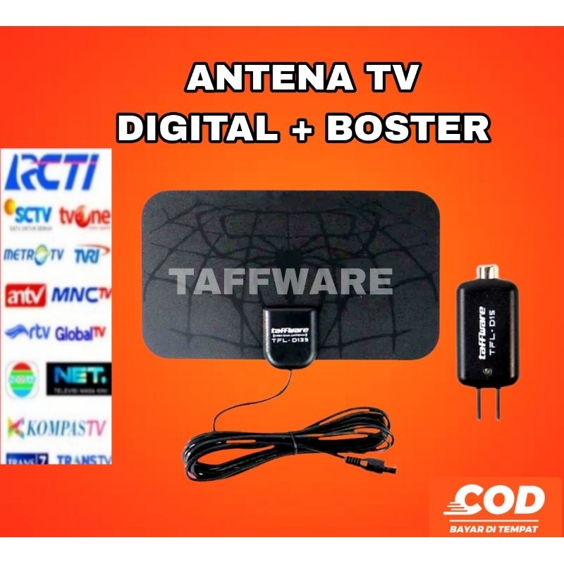 Jual HARGA GROSIR ANTENA TV DIGITAL ORIGINAL 100% + SIGNAL BOSTER ...