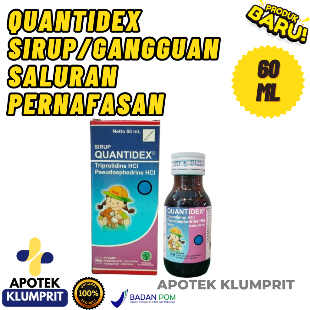 Jual QUANTIDEX / SIRUP / FLU / PILEK | Shopee Indonesia