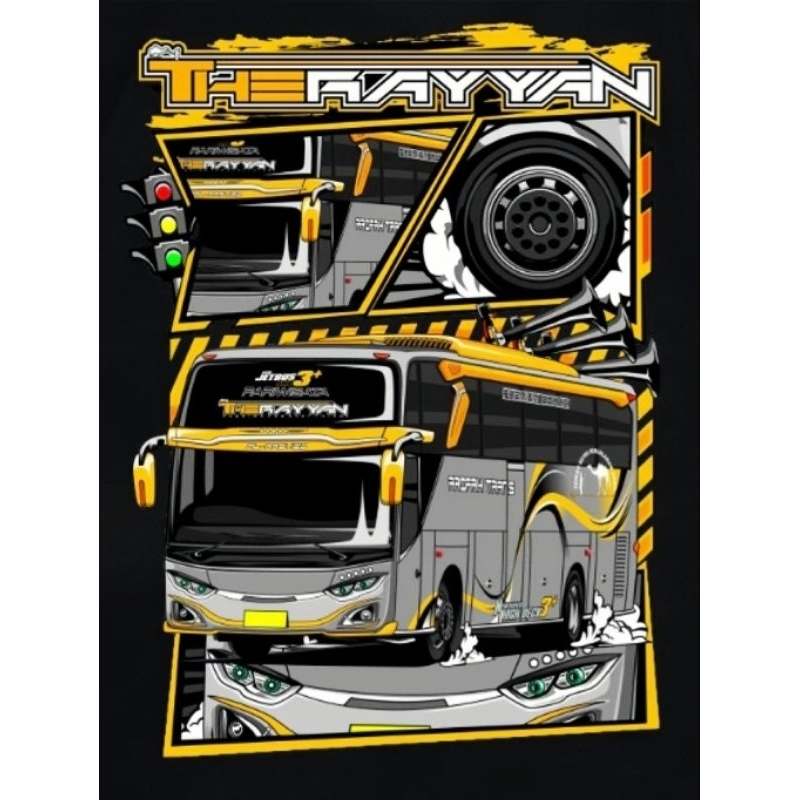 Jual 5 pcs Sticker Bus Stiker Bis The Rayyan | Shopee Indonesia