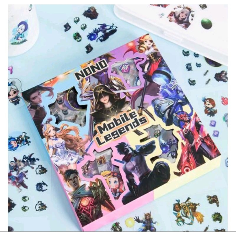 Jual Stiker Viral Lucu Mobile Legends Stiker Label Hp Buku Diary Isi ...
