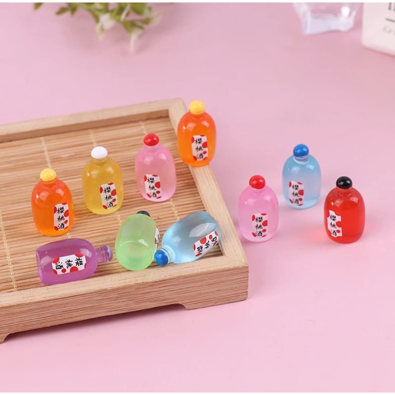 Jual Miniatur Botol Minuman Wine Buah skala 1:12 - Miniatur Botol ...