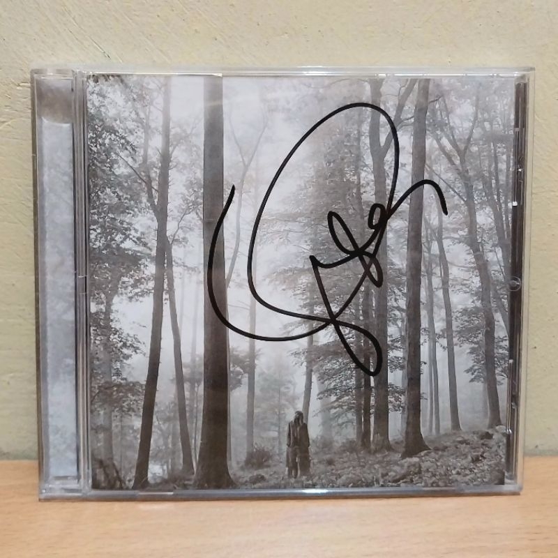 Jual Signed CD Taylor Swift folklore Album Official Merch Merchandise ...