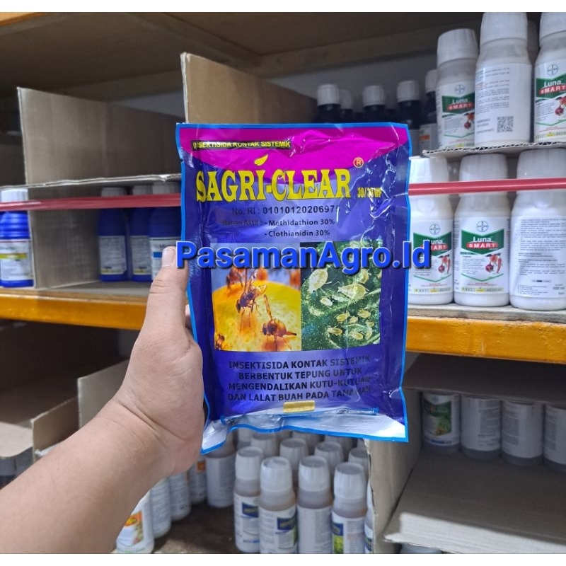 Jual INSEKTISIDA SAGRI CLEAR 30/30 WP - 100 GRAM | Shopee Indonesia