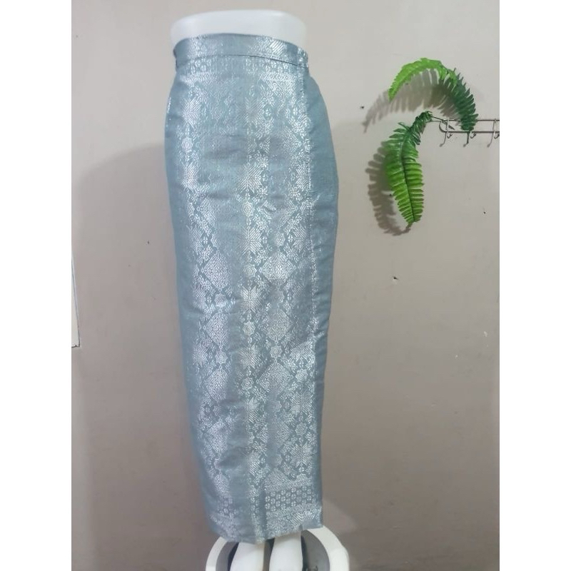 Jual Rok span Songket /Rok instan langsung pake/ Rok bawahan kebaya ...