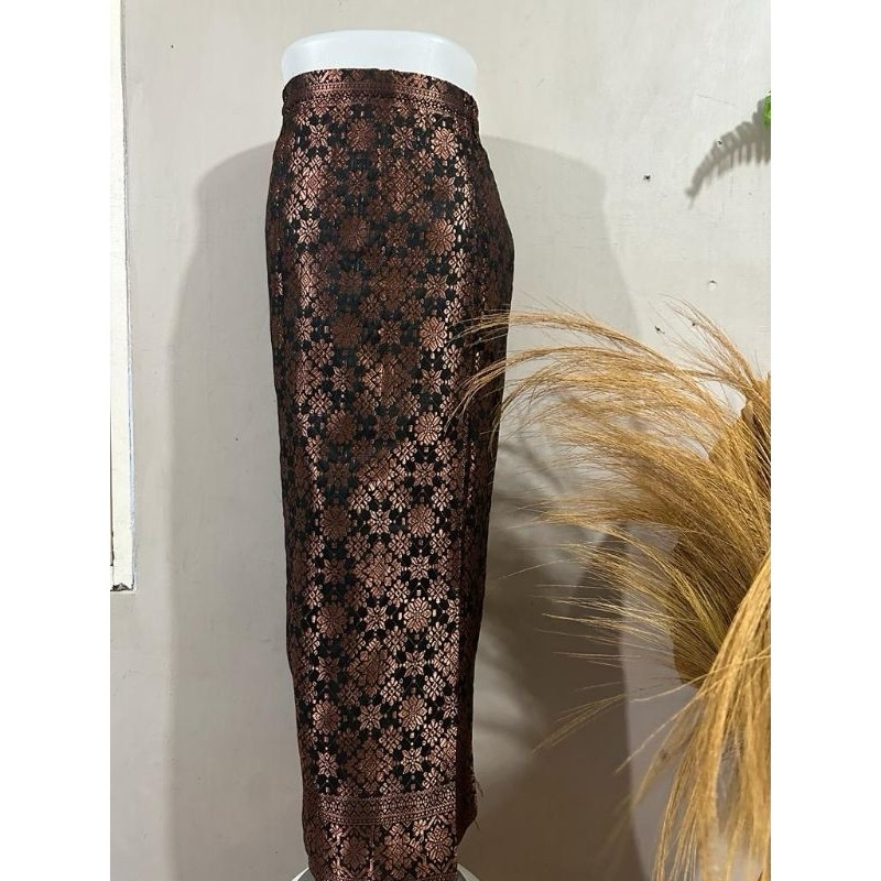 Jual Rok span Songket /Rok instan langsung pake/ Rok bawahan kebaya ...