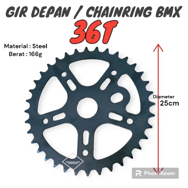 Jual Gear Chainring 36T Gir Depan Chain Ring Rotel 36 T Sepeda BMX ...
