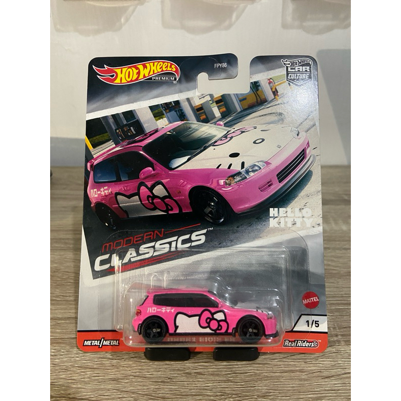 Jual Hot Wheels Premium Honda Civic EG Hello Kitty | Shopee Indonesia