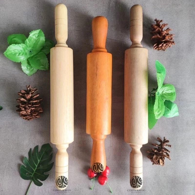 Jual Rollan Kayu Panjang / Alat Perata Adonan Rolling pin Besar ...