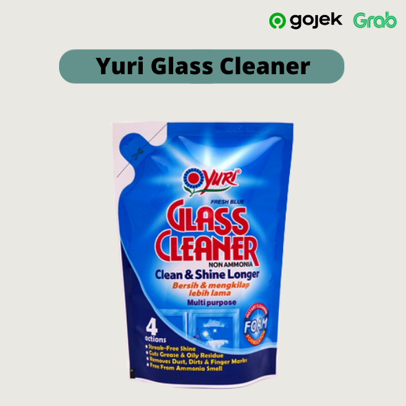 Jual Cairan Pembersih Kaca / Glass Cleaner Yuri 410ml | Shopee Indonesia