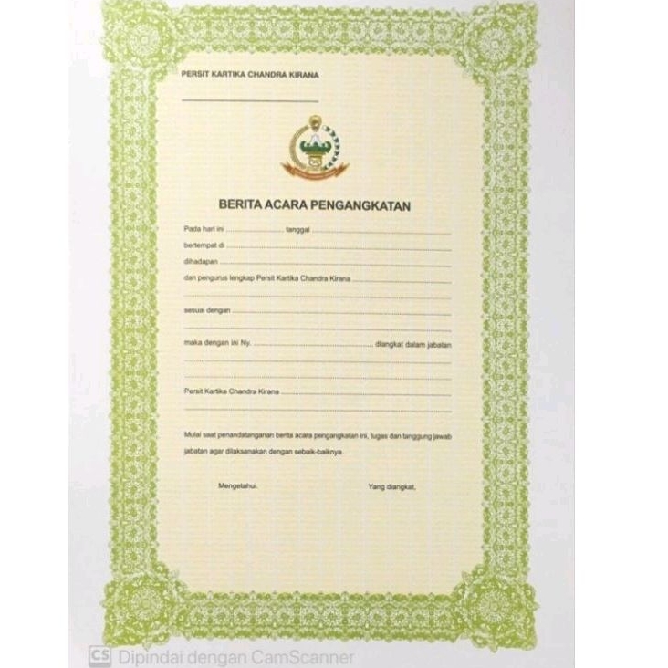 Jual kertas BAST persit | Shopee Indonesia