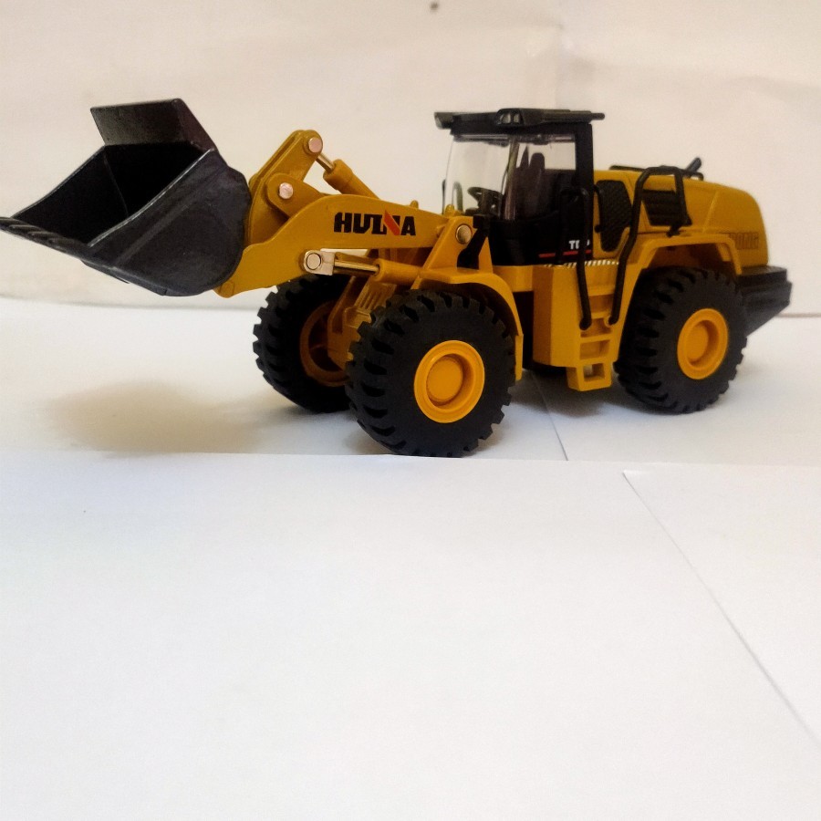 Jual Miniatur Alat Berat LOADER MODEL HUINA skala 1:50 Mainan Anak ...
