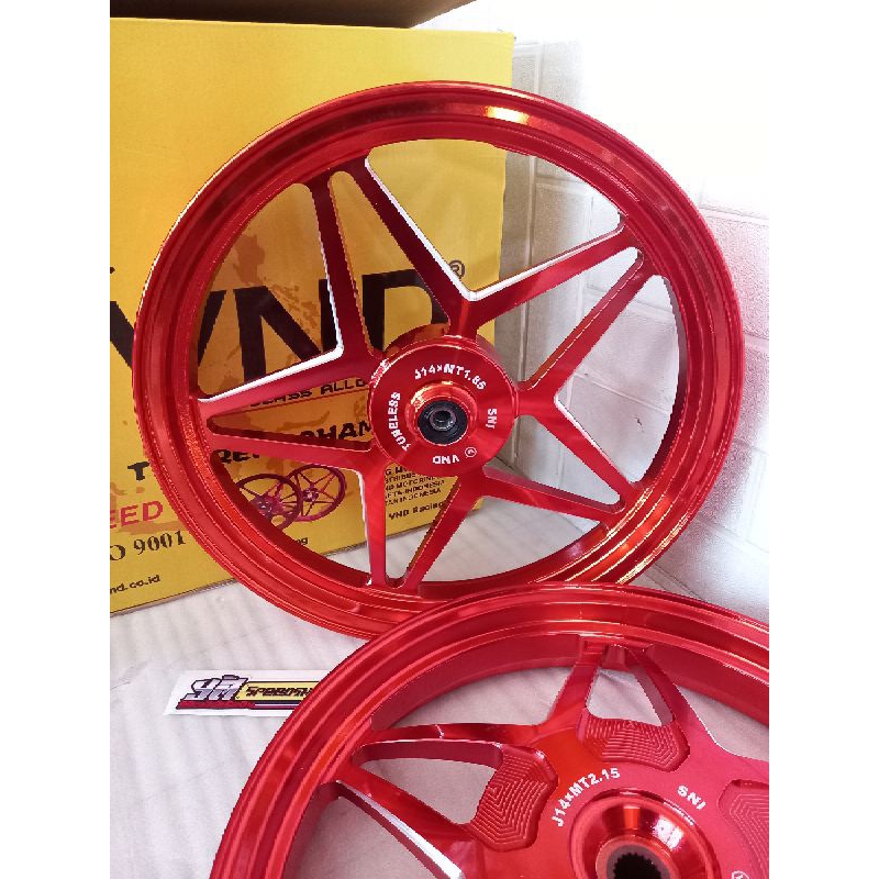 Jual VELG VND V SPEED BINTANG GEN 1 ORANGE PNP HONDA BEAT SCOOPY VARIO 110 | Shopee Indonesia