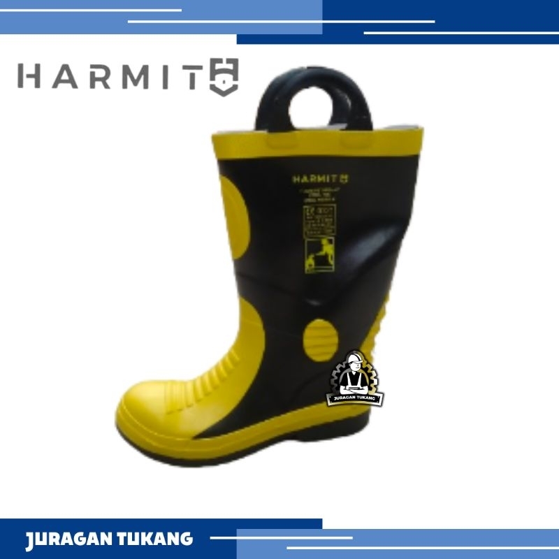 Jual Sepatu Boot Pemadam Kebakaran Safety Boot DAMKAR Harmitt ...