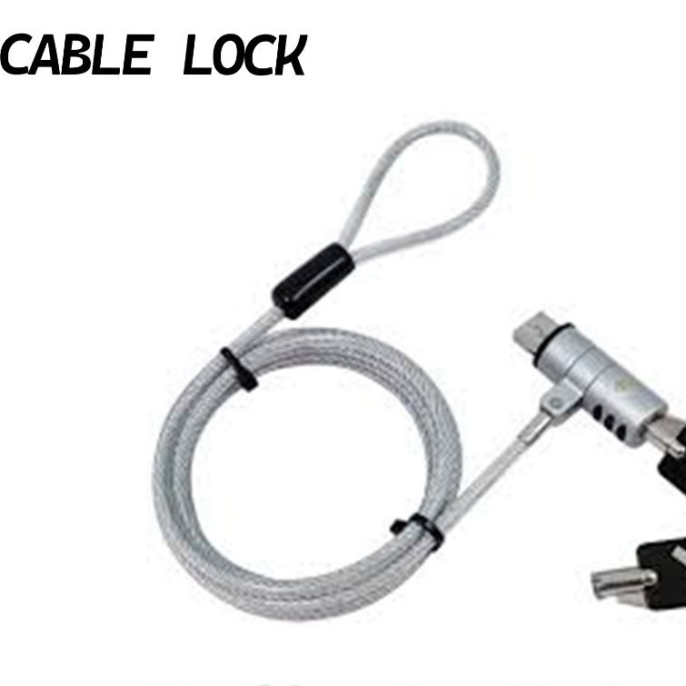 Jual [NeoTech999] Notebook Security Cable Lock - Kunci Pengaman Laptop ...