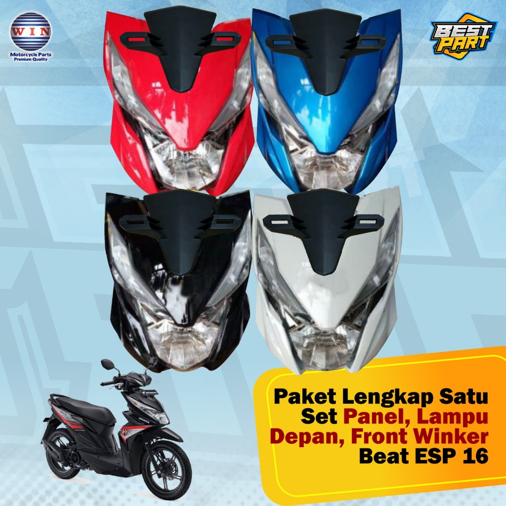 Jual Paket Lengkap Satu Set Beat Esp 16 Merk Win | Shopee Indonesia