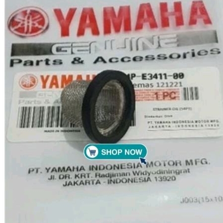 Jual filter oli saring oli mesin bawah Yamaha Mio j Mio m3 54p | Shopee ...