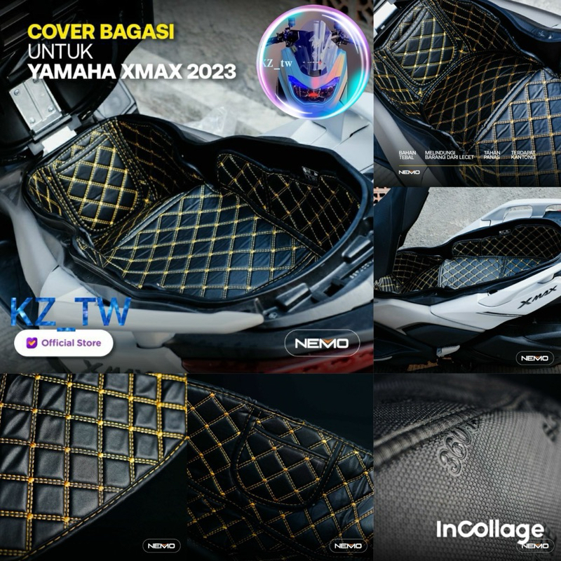 Jual Cover Bagasi Bawah Jok untuk Yamaha XMAX NEW | Shopee Indonesia