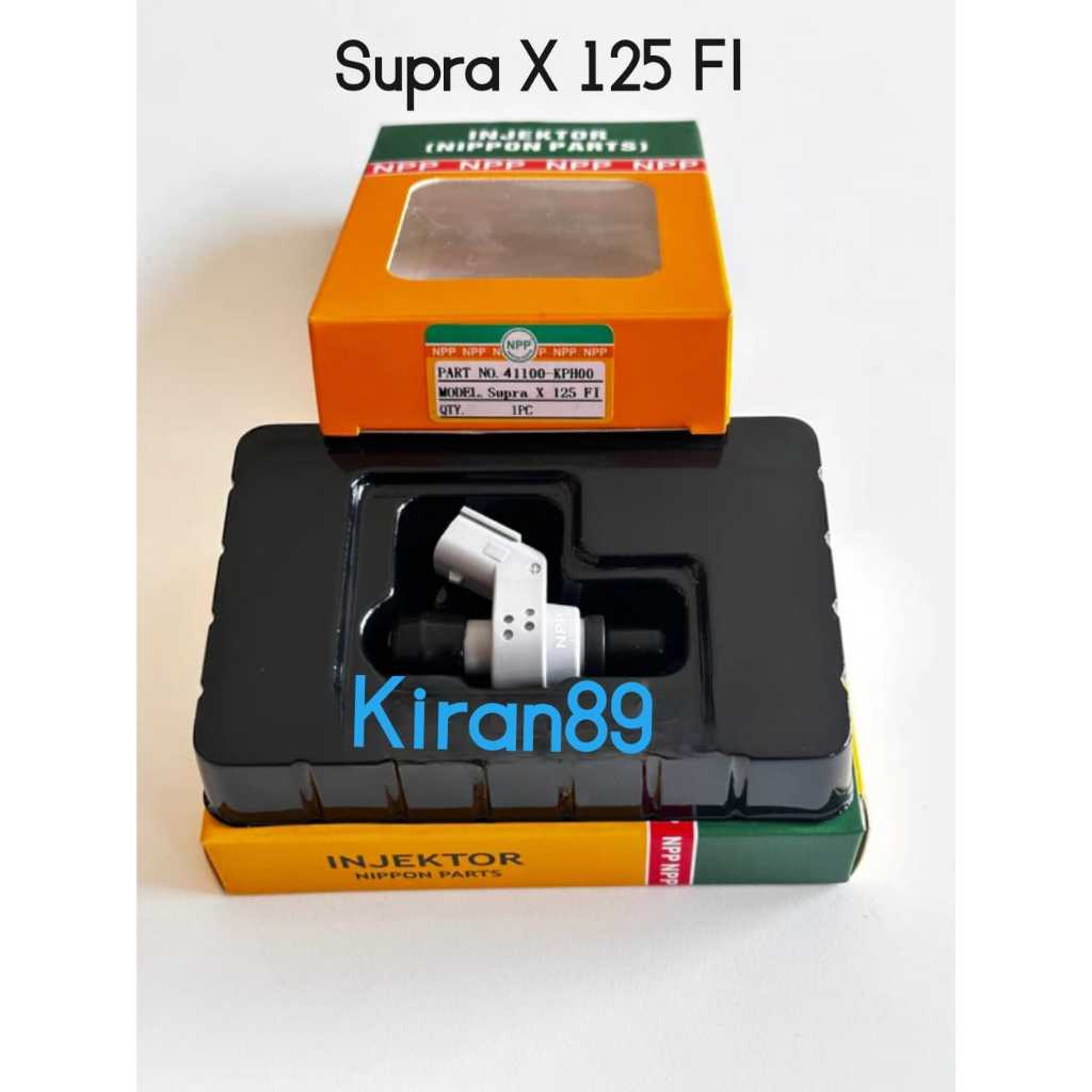 Jual Injektor injector Supra X 125 Fi injeksi helm in KPH Ori Npp ...