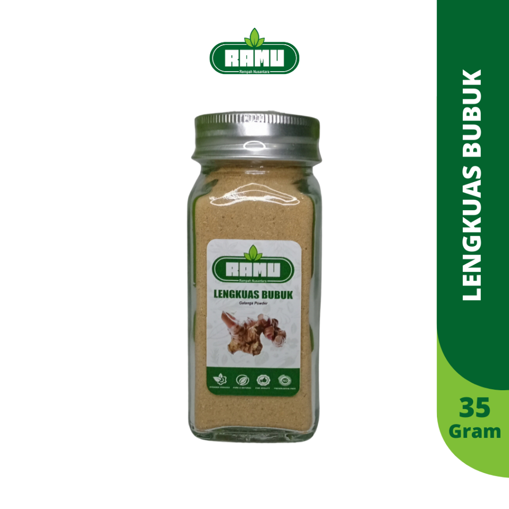 Jual RAMU - Lengkuas Bubuk / Laos Bubuk / Galanga Powder | Shopee Indonesia