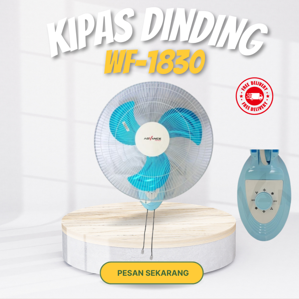 Jual Advance Kipas Angin Dinding Besi WF1830 Wall Fan Ukuran Besar 18 ...
