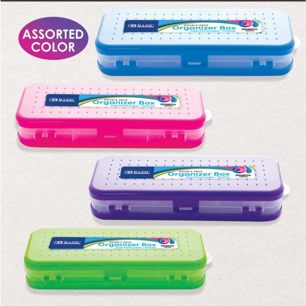 Jual Pensil Case Basiz Organizer Box Kotak Pensil - Kotak Serbaguna ...