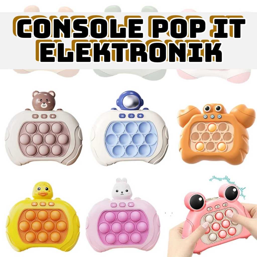 Jual AZ MAINAN EDUKASI VIRAL GAME ANAK POP IT ELEKTRONIK QUICK PUSH ...