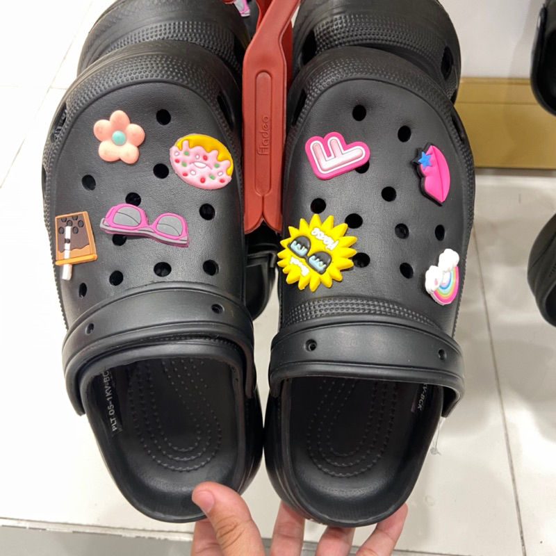 Jual Fladeo sandal wanita model croocs super lucu dan comfy 36-40 ...