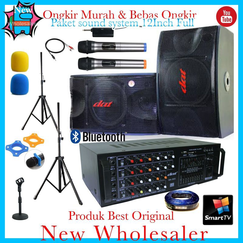 Jual paket Karaoke Room 12 inch Full Dat Original Sound Audio system ...