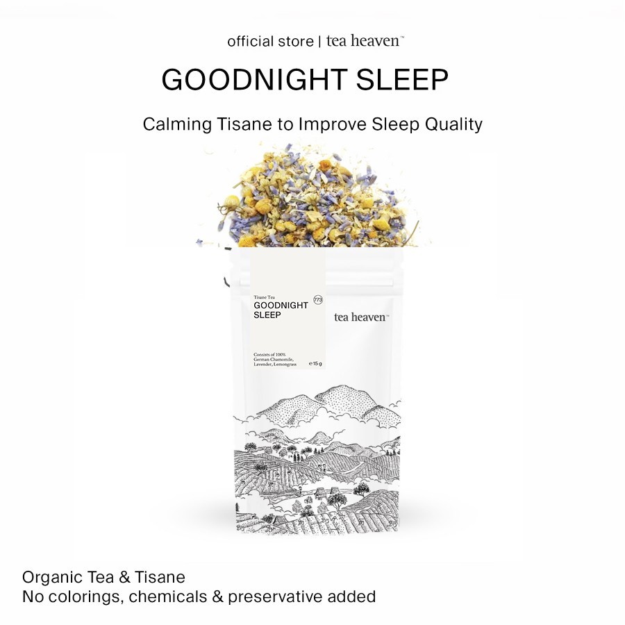 Jual Tea Heaven Goodnight Sleep Artisan Tea Blend 15gr | Shopee Indonesia