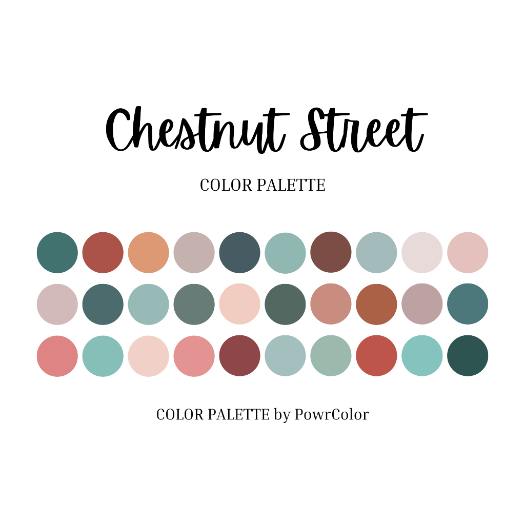 Jual Chestnut Street - Digital Color Palette | Shopee Indonesia