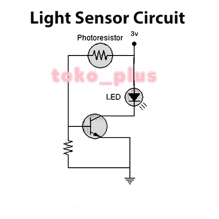 Jual Simple Light Sensor Circuit Tegangan Rendah DIY STEM Project | Shopee Indonesia