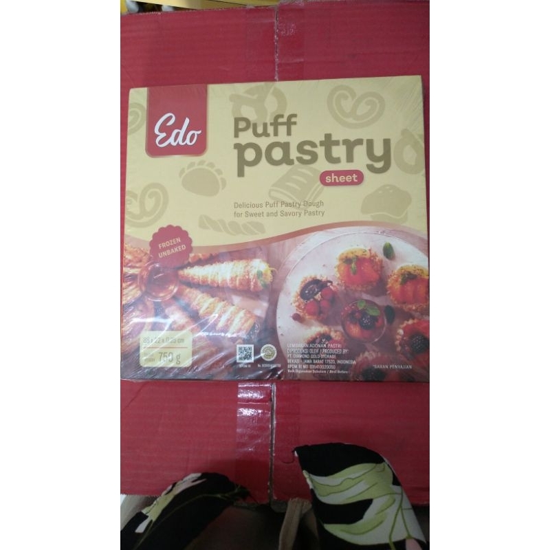 Jual Edo Puff Pastry Sheet/Kulit Pastry 750g | Shopee Indonesia