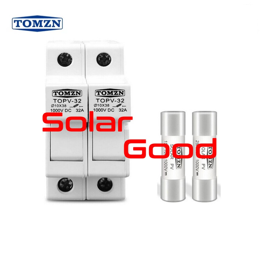 Jual Fuse Solar PV Fuse Holder 2P High Voltage Photovoltaic System ...