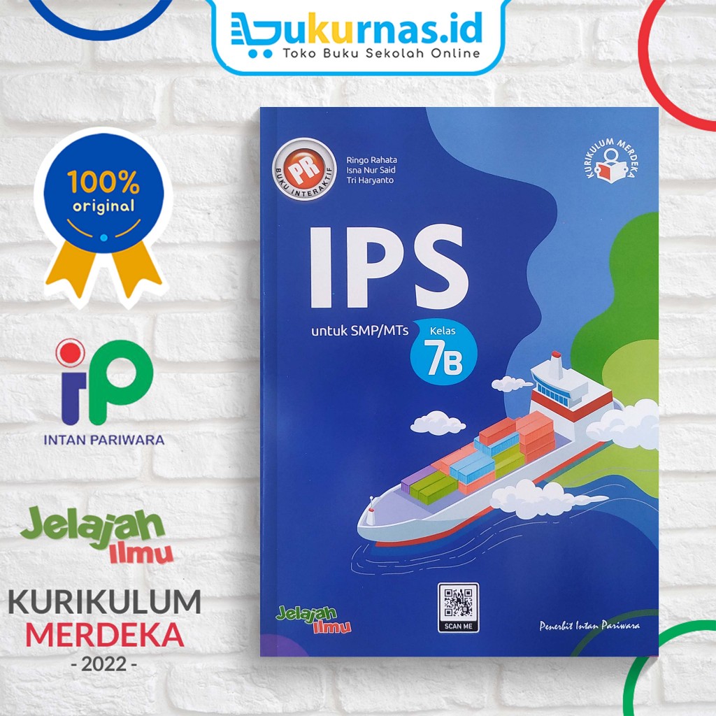 Jual Buku PR Interaktif IPS SMP Kelas 7 Semester 2 - Kurikulum Merdeka Kurmer Intan Pariwara ...