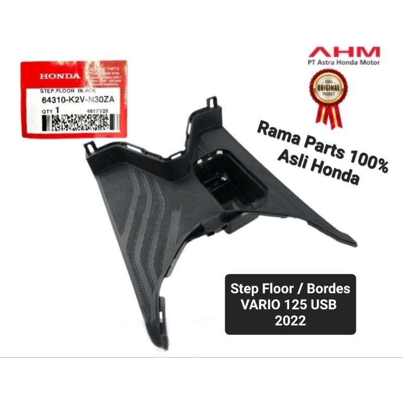 Jual 64310 - K2V - N30ZA STEP FLOOR / PIJAKAN KAKI VARIO 125 USB 2022 ASLI ORIGINAL HONDA AHM ...