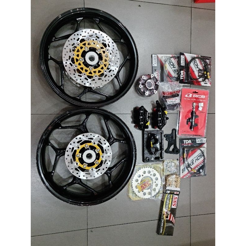 Jual Velg Axio R15 V2 Triple Disc R15 V2 Tapak Lebar 300X17 / 450X17 DD ...