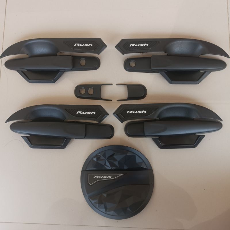 Jual paket outer handle dan tank cover All New Rush 2018-2023 Dan Garnis Lampu | Shopee Indonesia