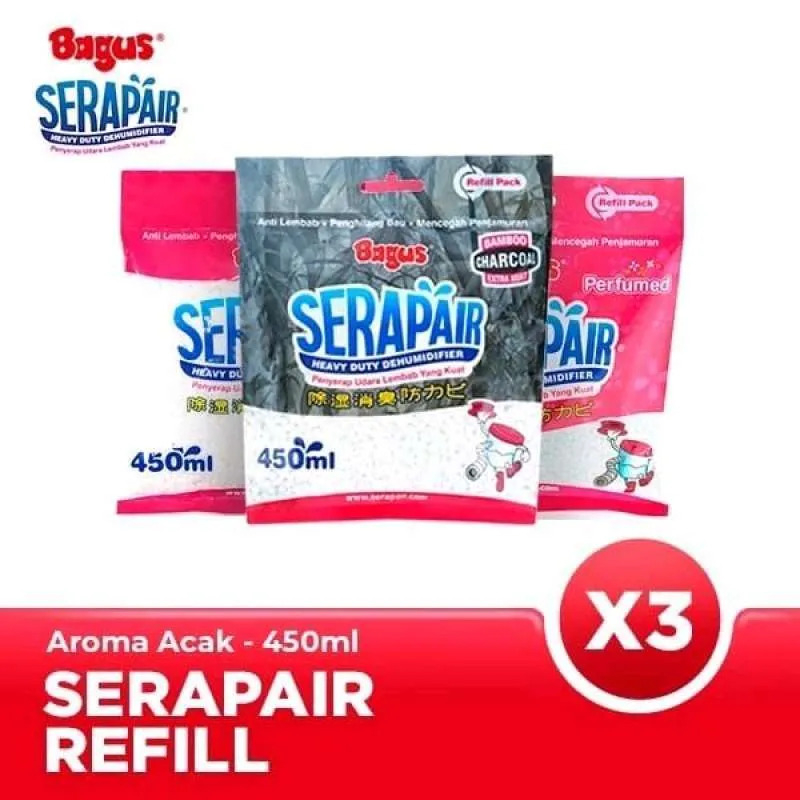 Jual ( ISI 3) Bagus Serap Air Refill 450 ml - Kemasan Isi Ulang ...