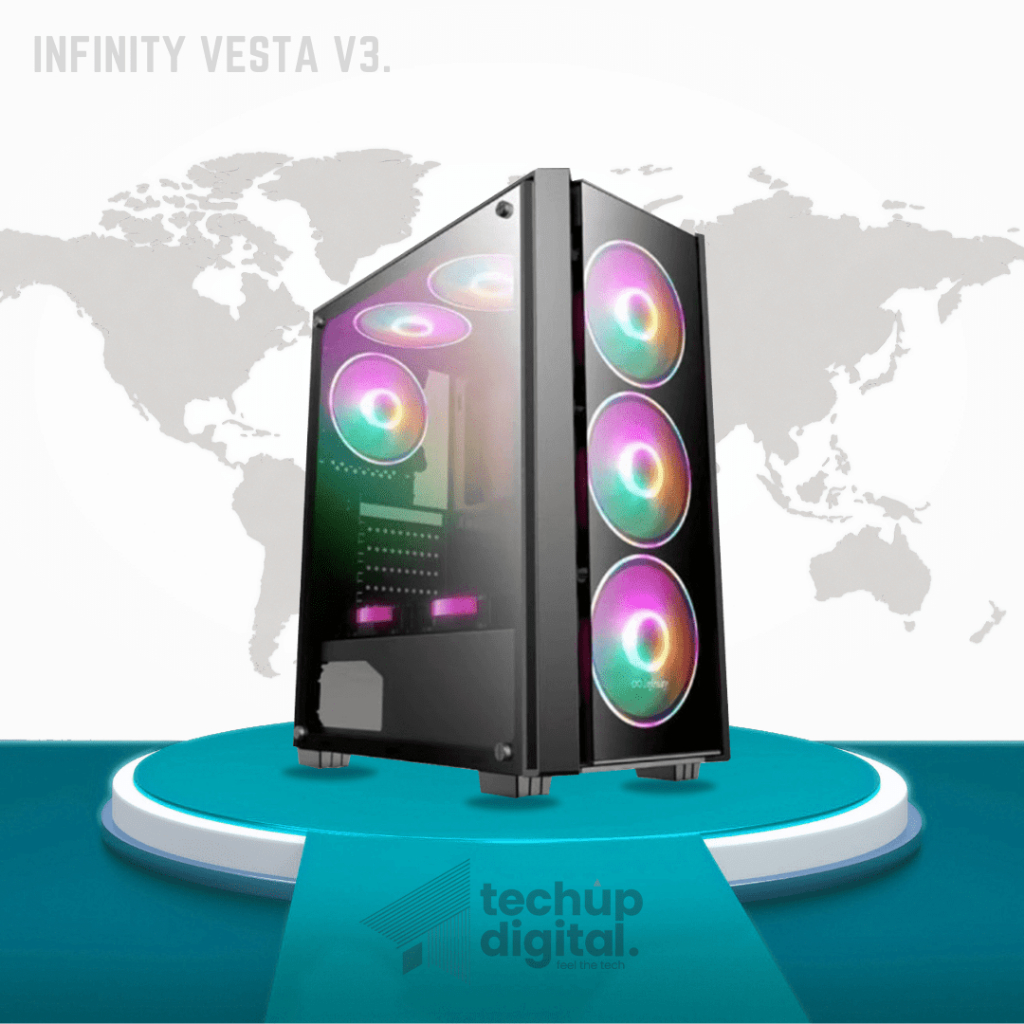 Jual Casing Infinity Vesta V3 Free 4 Fan RGB | Shopee Indonesia