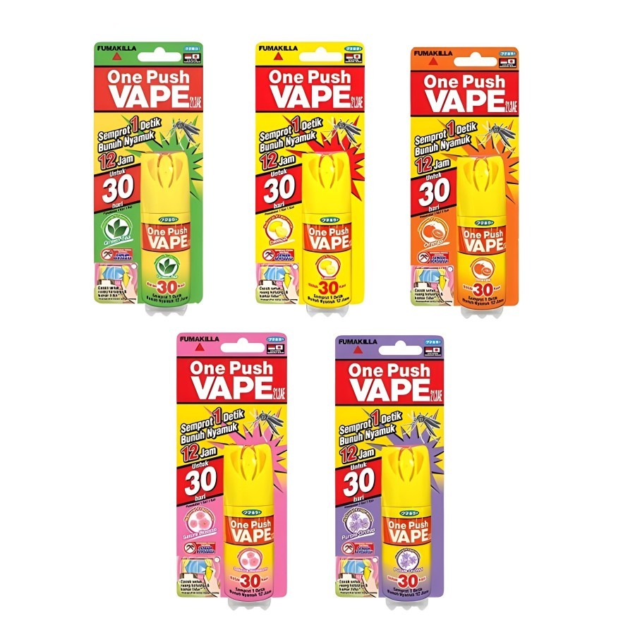Jual Vape One Push 30 Hari - Vape Semprot Fumakilla | Shopee Indonesia