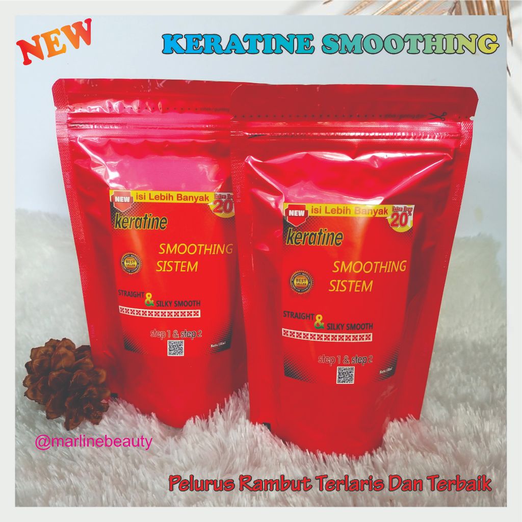 Jual Keratine Smoothing Sistem Pelurus dan Pelembut rambut Lengkap Step ...
